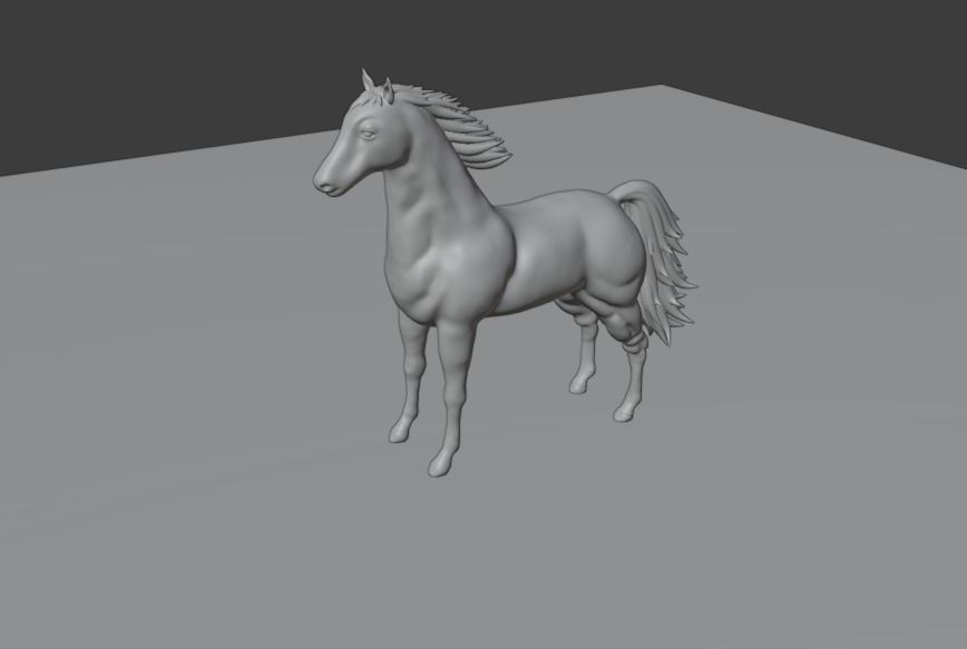 Blender 3d horse 3D model | CGTrader