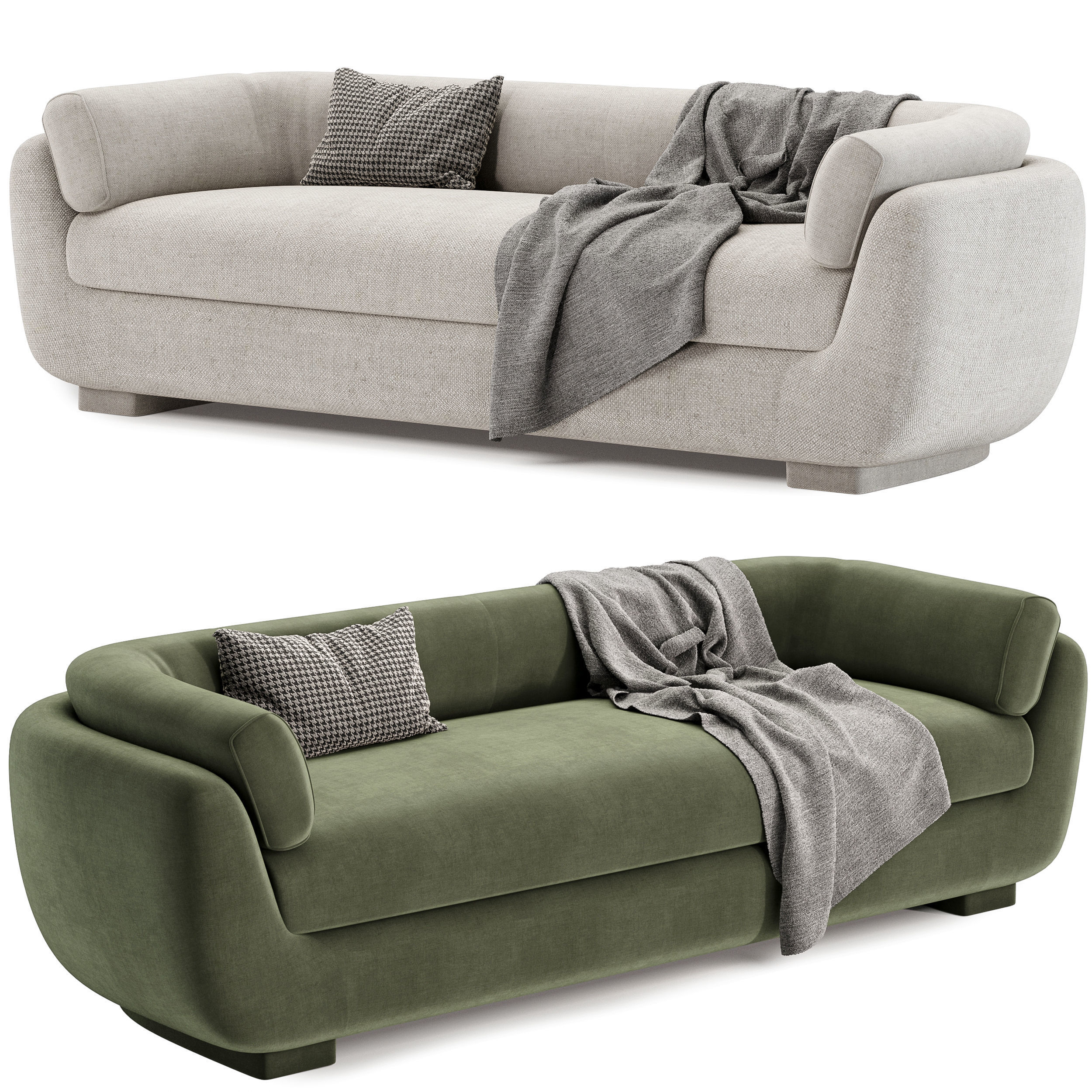 Moro sofa 3D model | CGTrader
