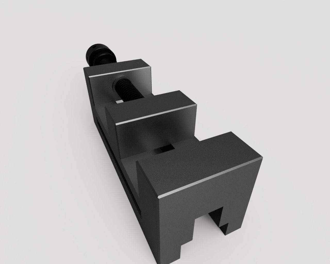Mechanical Vise free 3D model animated | CGTrader