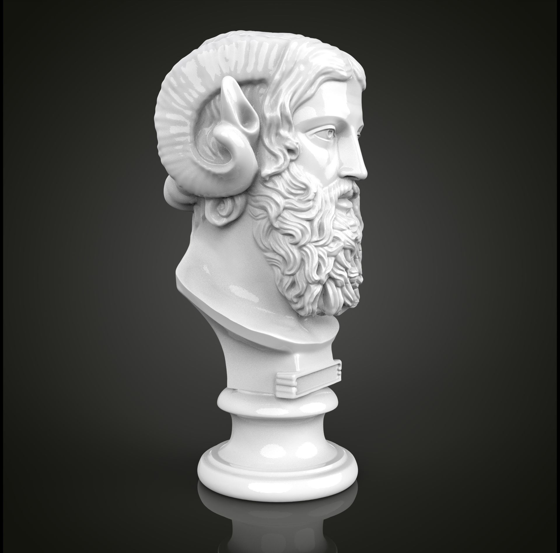 Zeus Ammon 3D model 3D printable | CGTrader