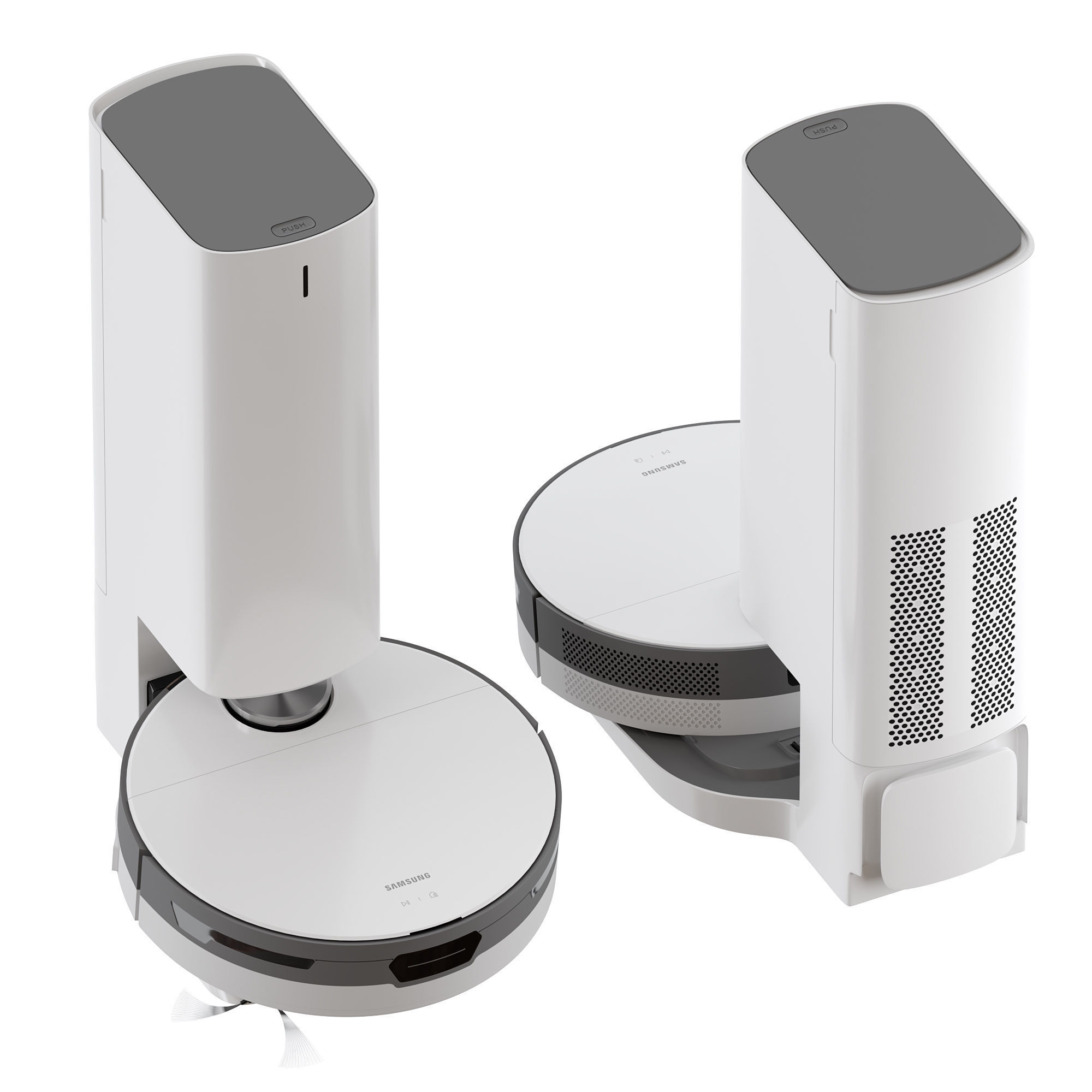 Samsung Jet Bot Robot Vacuum with Clean Station 3D model | CGTrader