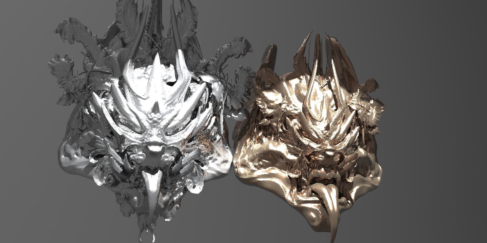 Dragon lineage design 2 designs 3D model | CGTrader