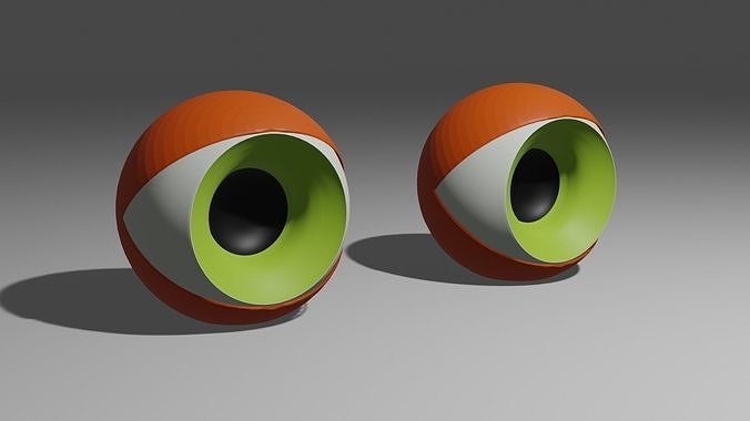 3D model Simple Eye VR / AR / low-poly | CGTrader
