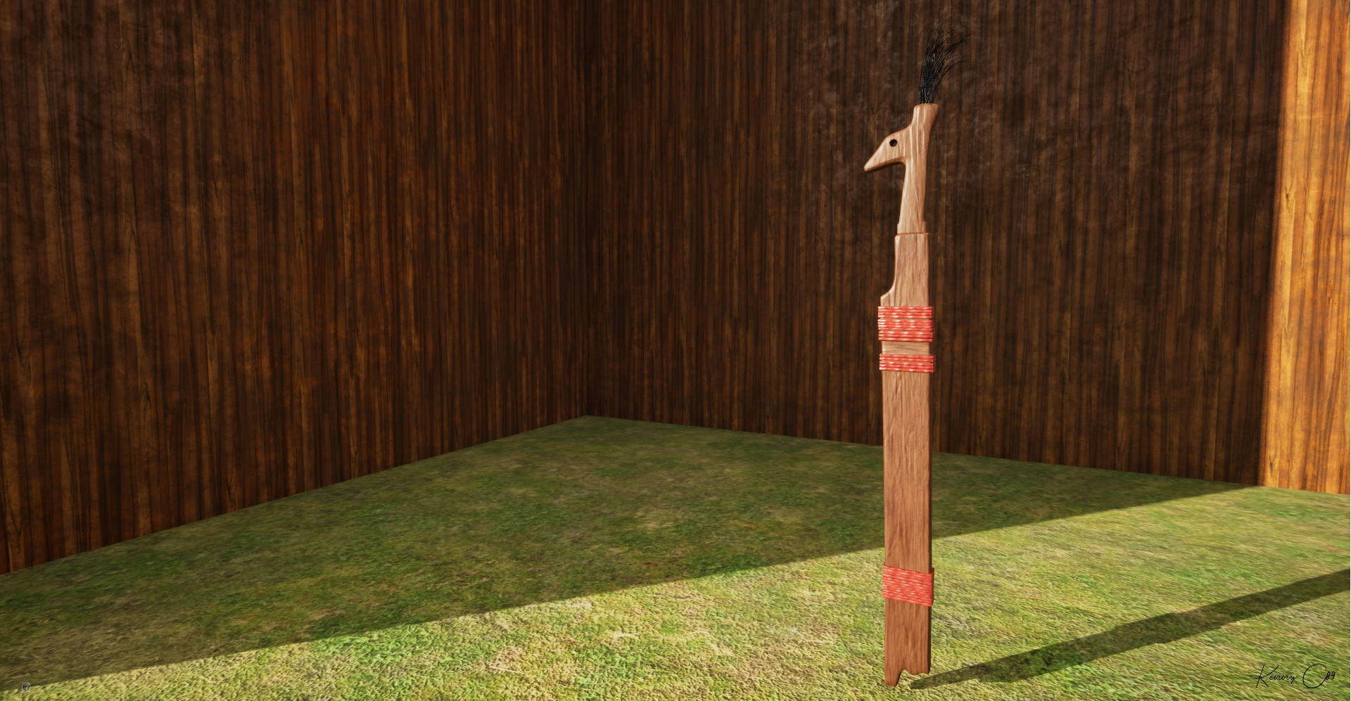 Mandau - Dayak Machete 3D model 3D printable | CGTrader