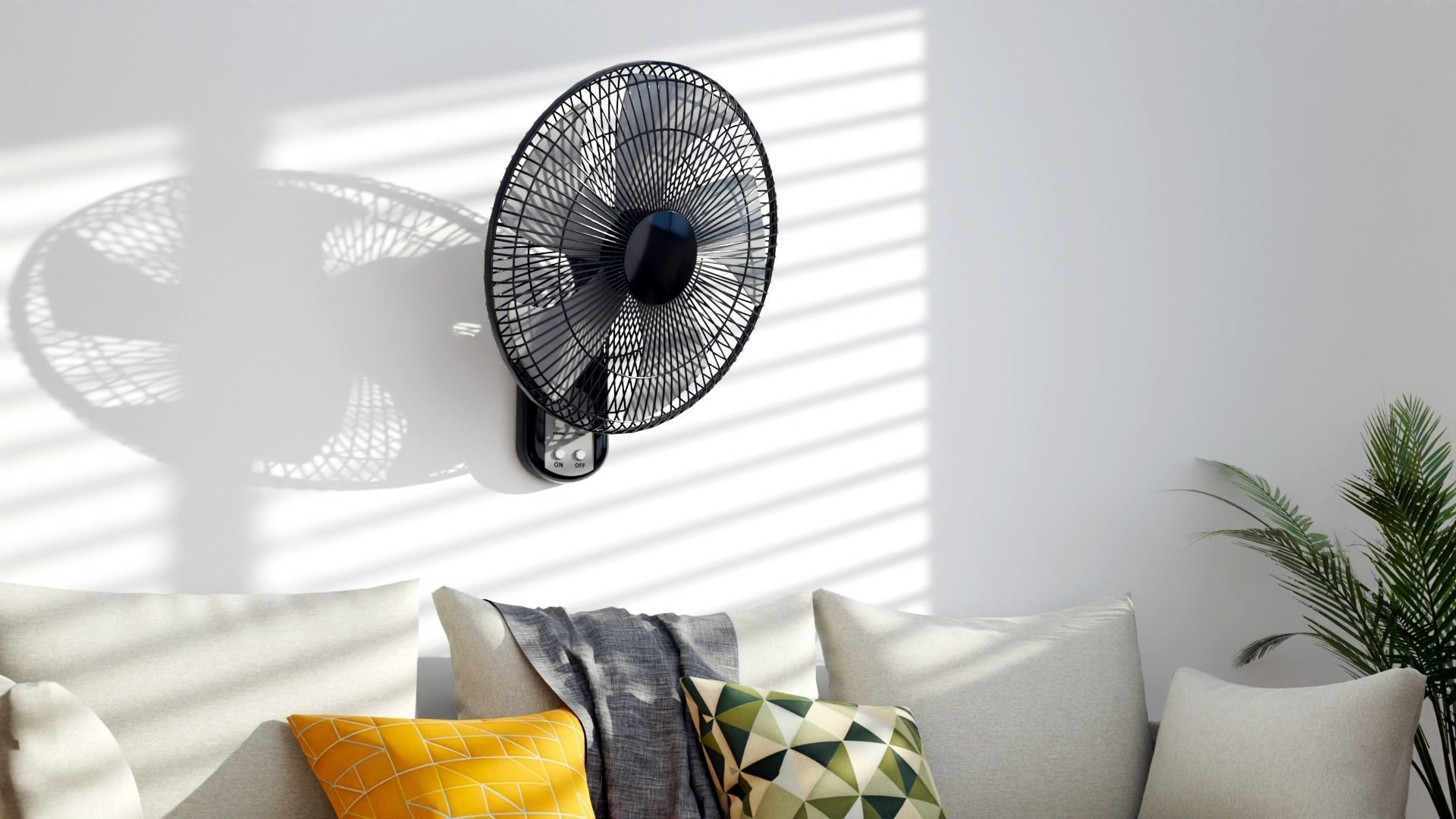 Wall Fan 3D model | CGTrader