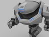 Droid runner rigged - animated character 3D model animated rigged ...