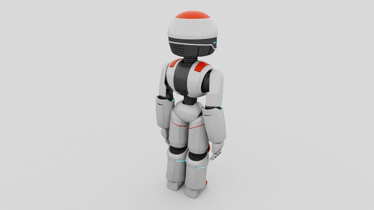 Humanoid rigged animated character 3D model rigged | CGTrader