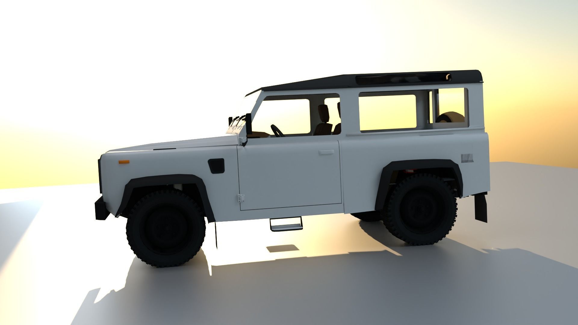 Land Rover Defender 3D model 3D model | CGTrader