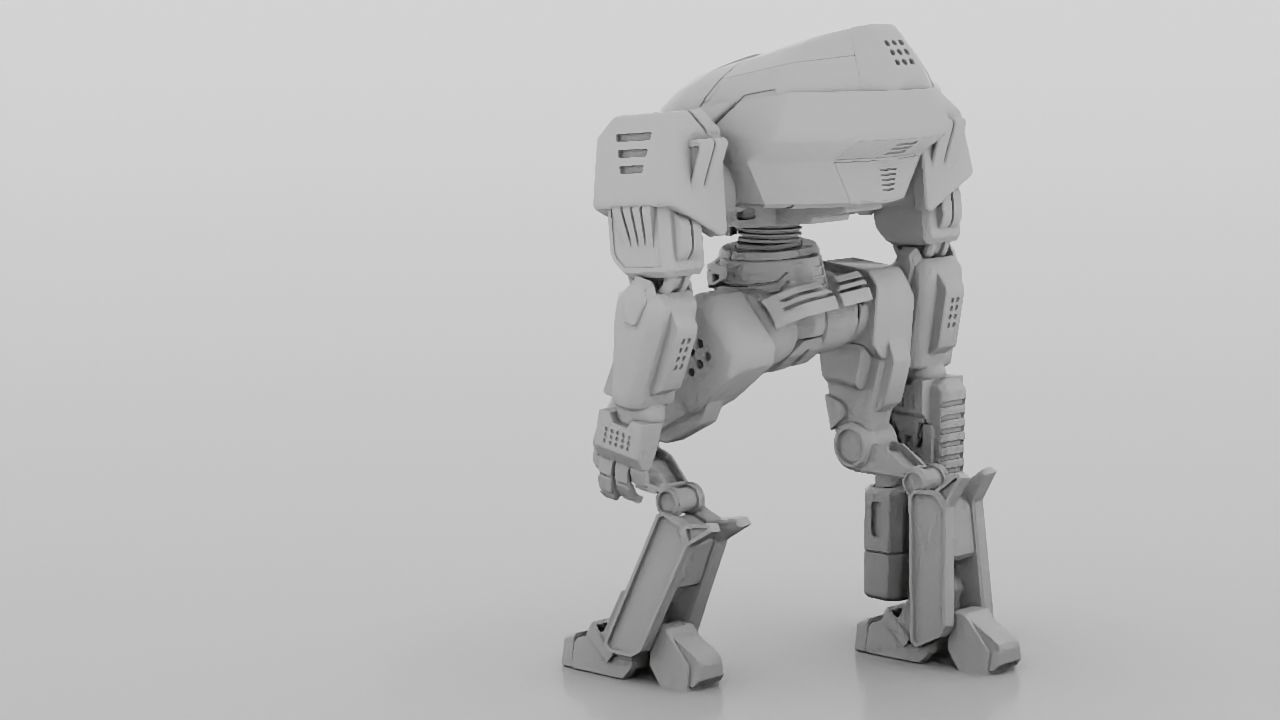 Cap robot rigged - animated character 3D model animated rigged | CGTrader