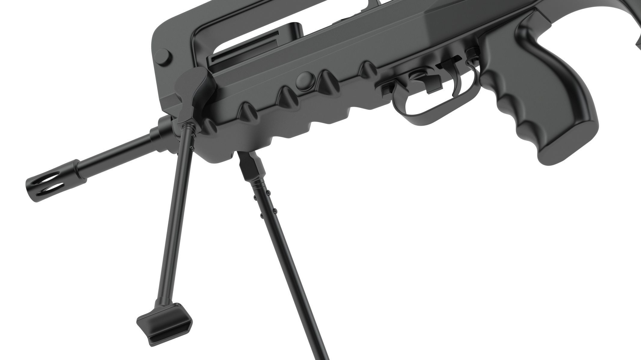 FAMAS airsoft gun 3D model | CGTrader