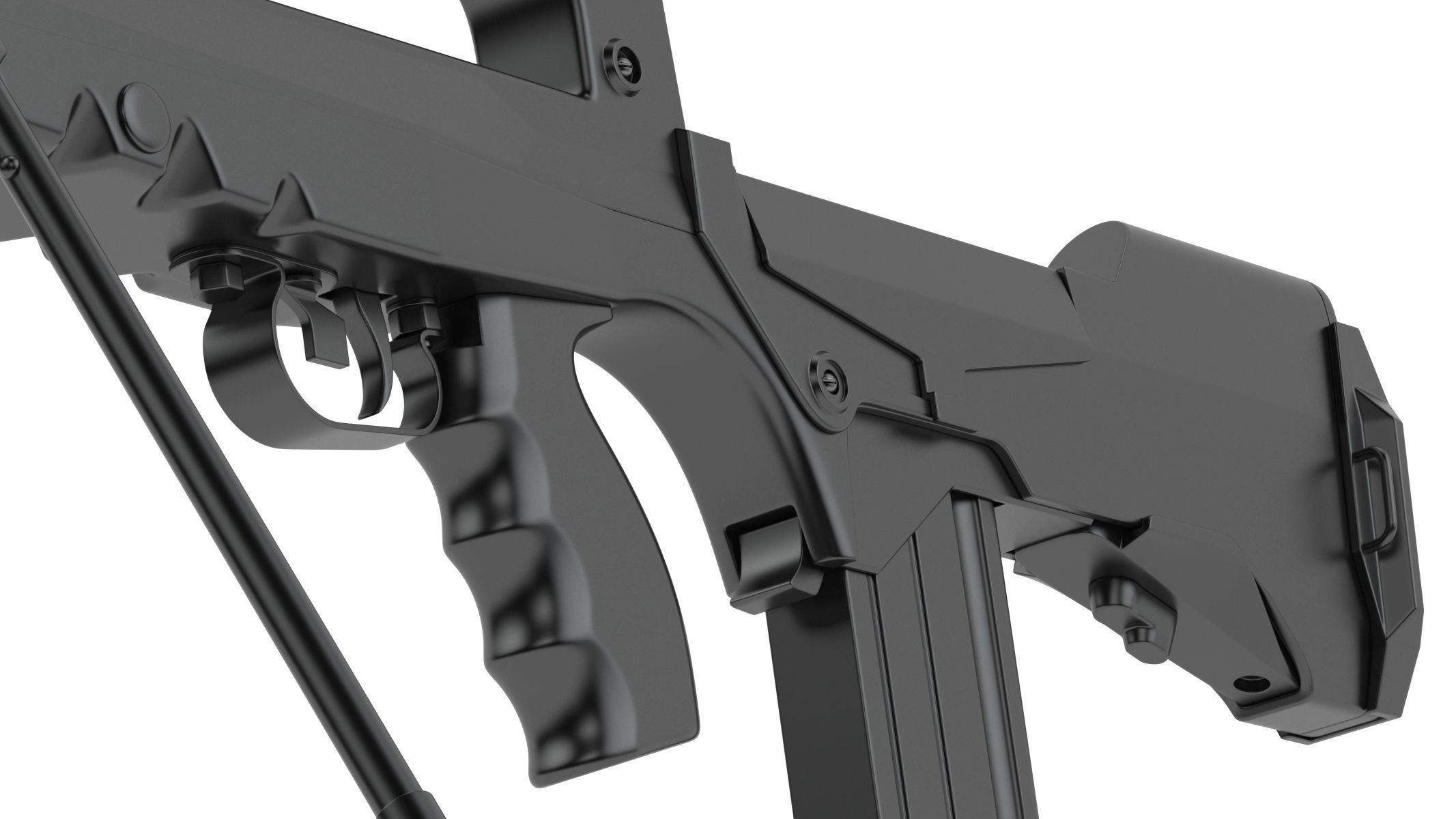 FAMAS airsoft gun 3D model | CGTrader