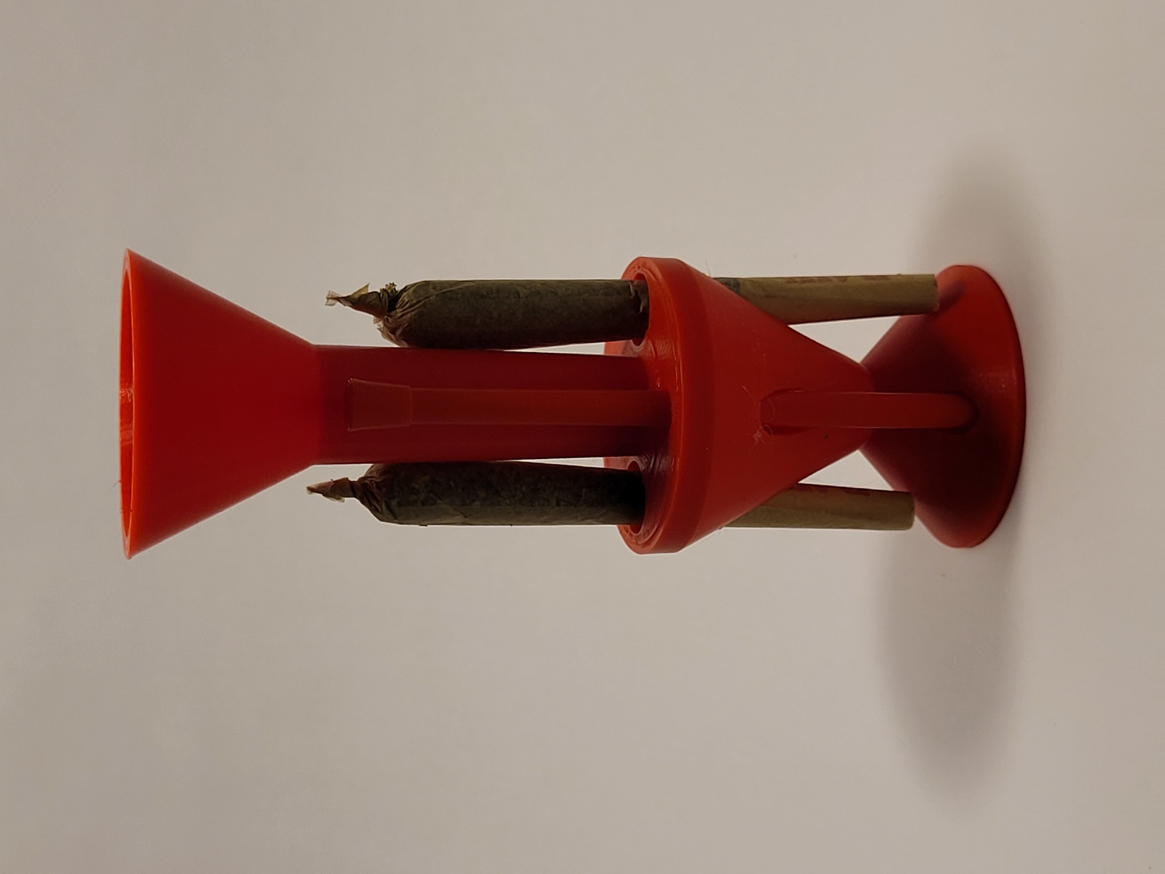 The TORNADO F3 Cone Filler w Stand and Poker for Raw Cone Papers 3D ...