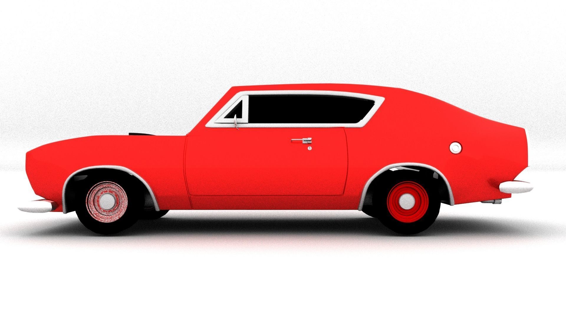 Plymouth Barracuda Car 3D model | CGTrader