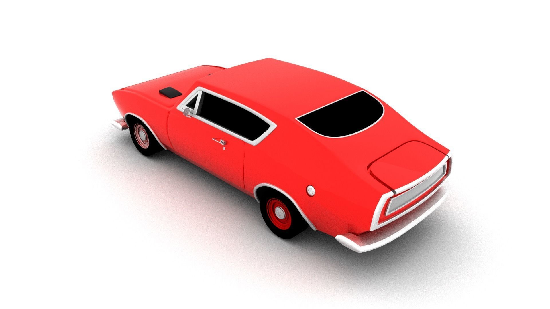 Plymouth Barracuda Car 3D model | CGTrader
