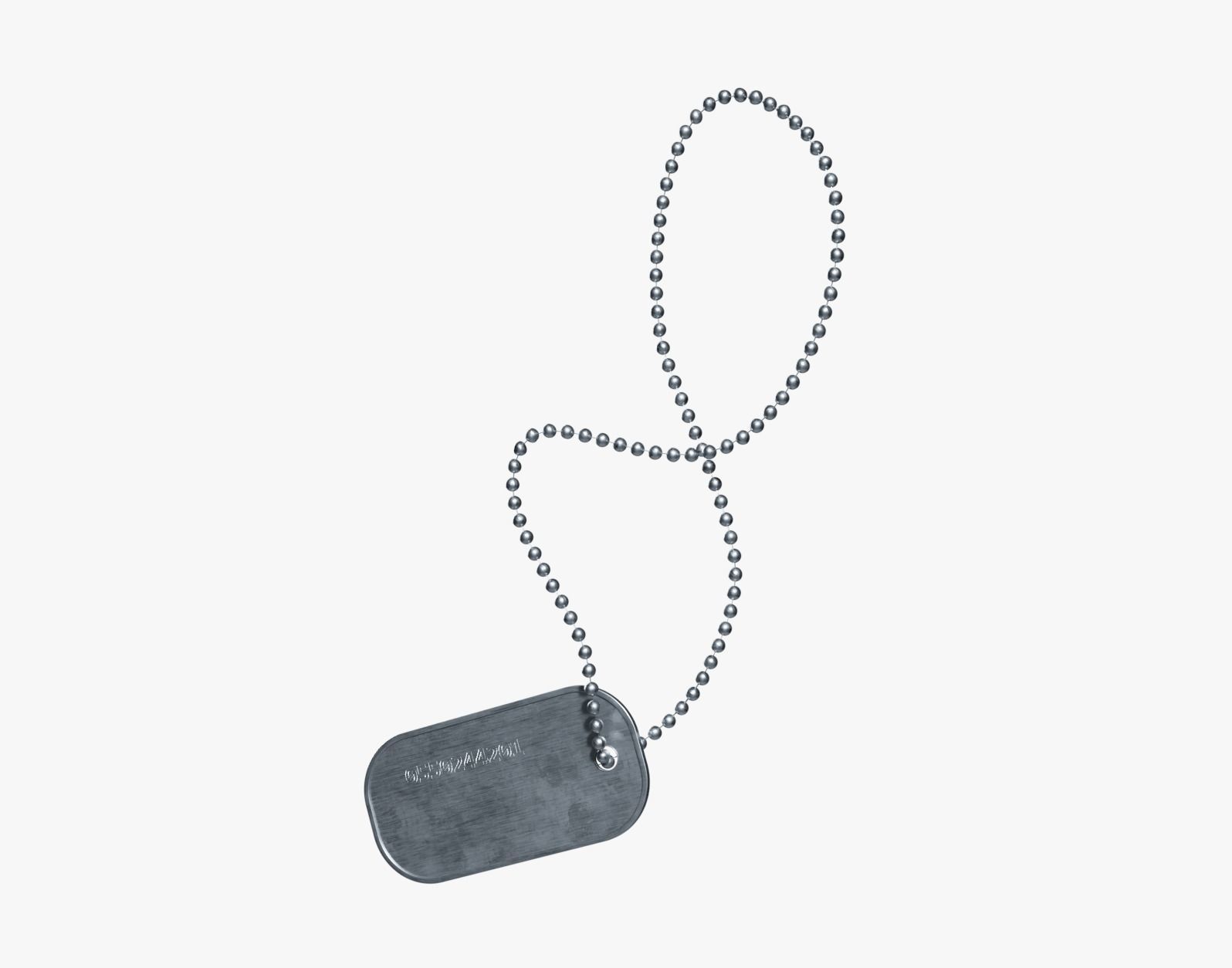 Dog tag 3D model | CGTrader
