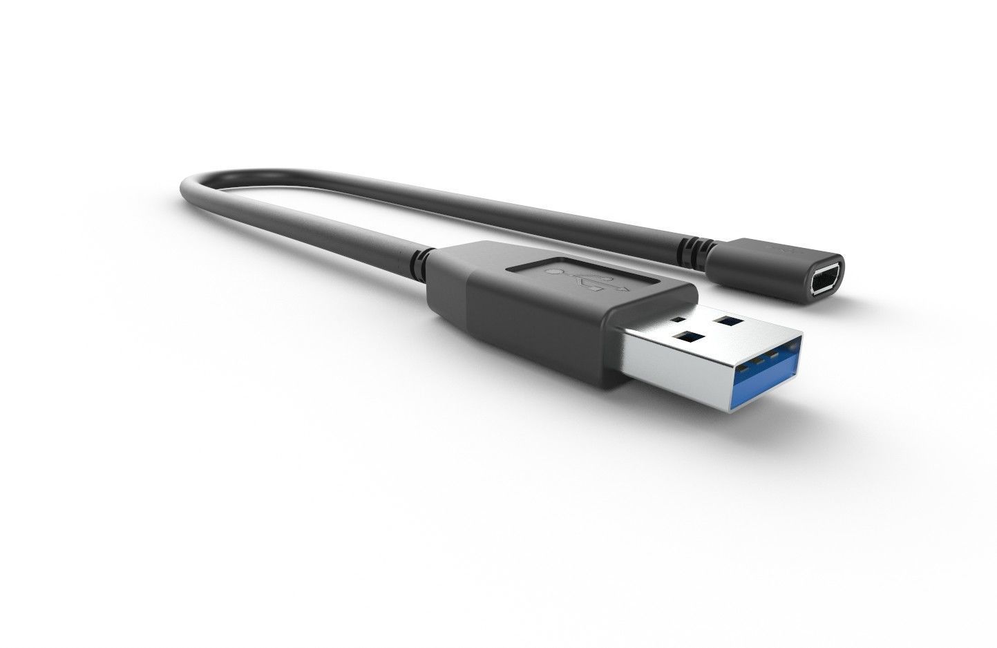 3D model USB Cable M2 - With STL VR / AR / low-poly | CGTrader