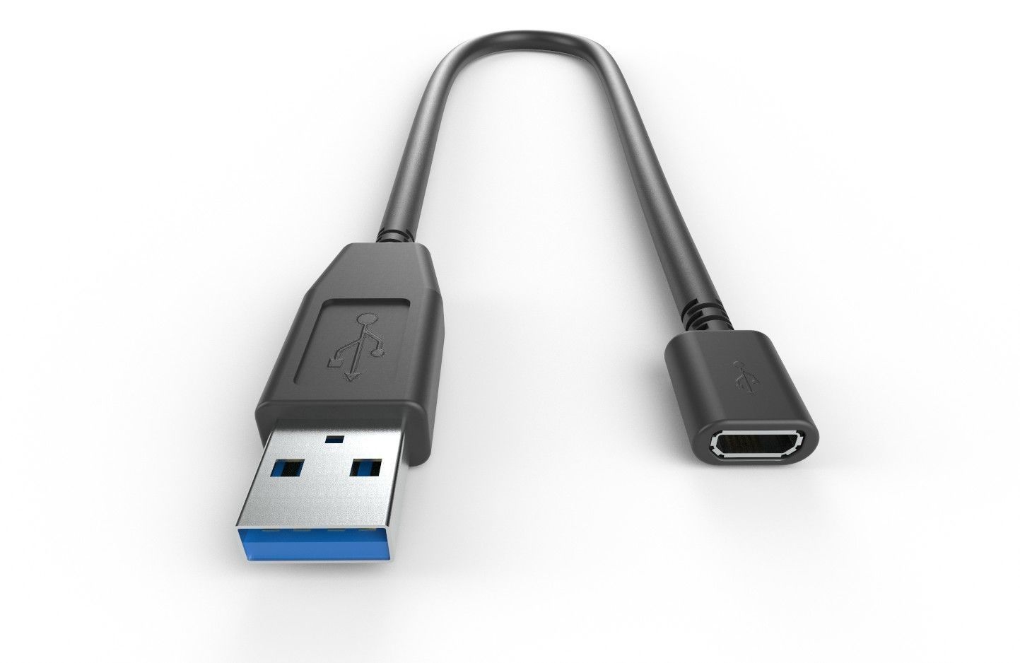 3D model USB Cable M2 - With STL VR / AR / low-poly | CGTrader