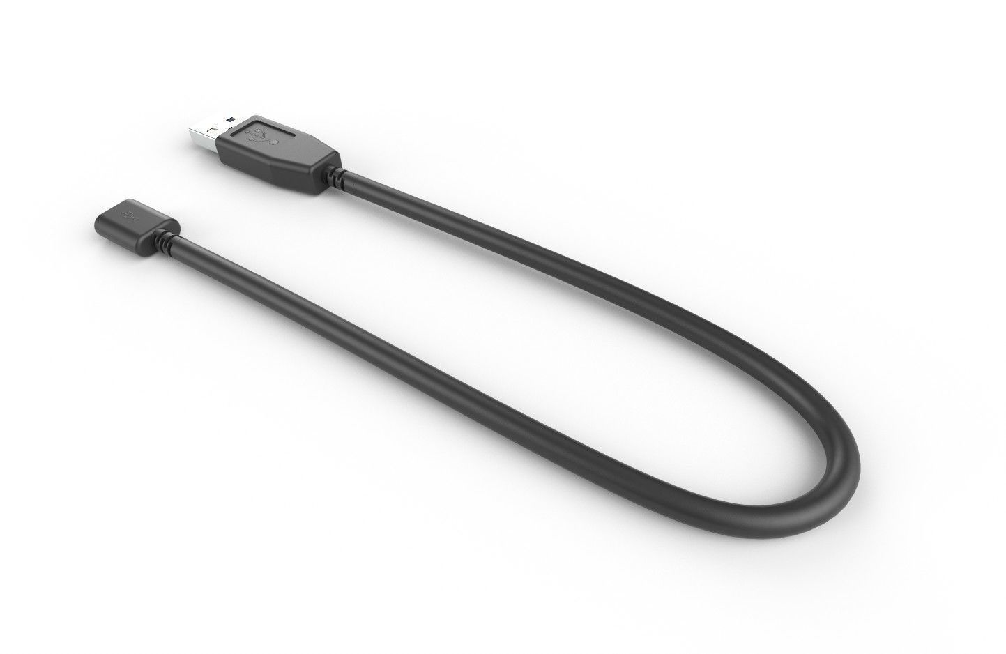 3D model USB Cable M2 - With STL VR / AR / low-poly | CGTrader