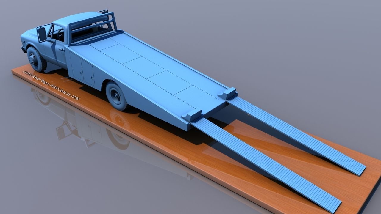 CHEVY C10 1968 TOW TRUCK 3D model 3D printable | CGTrader