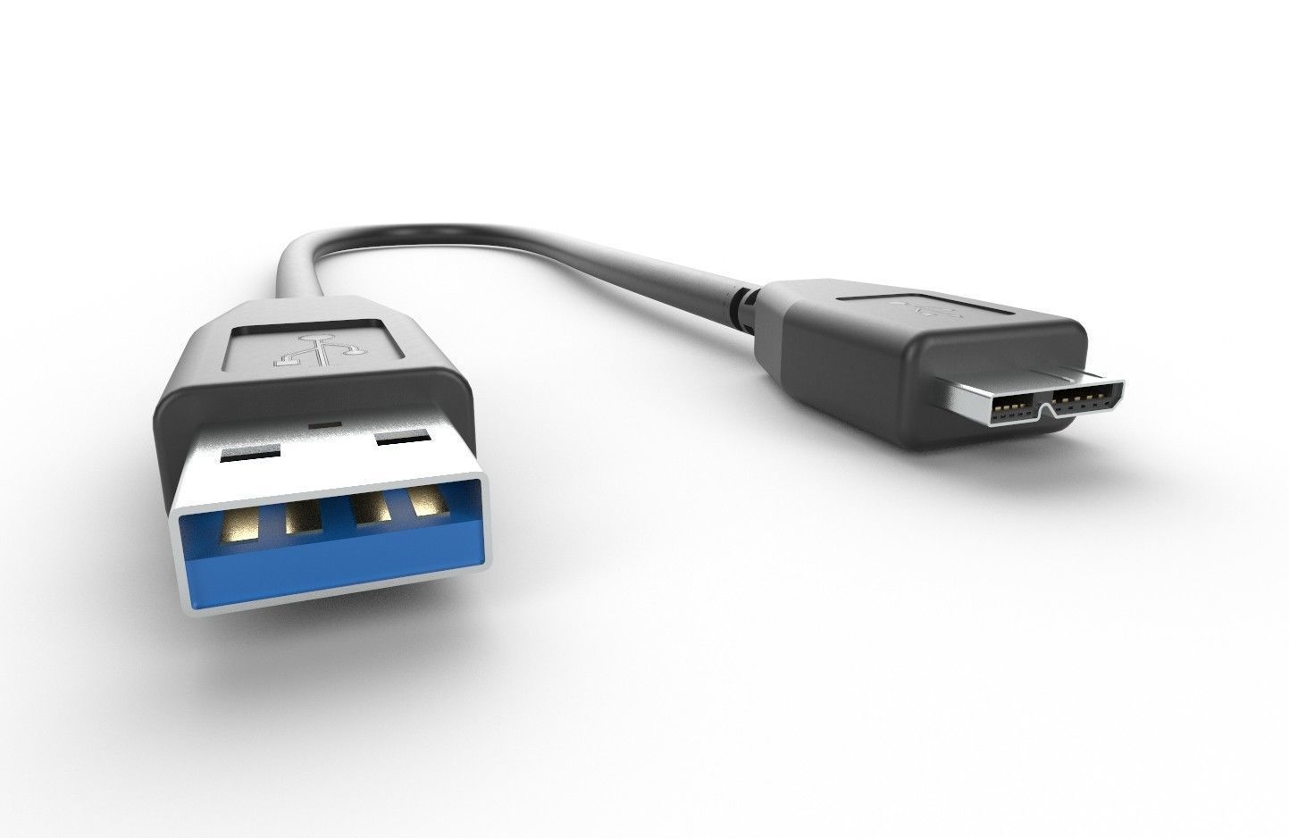 3D model USB Cable M5 VR / AR / low-poly | CGTrader