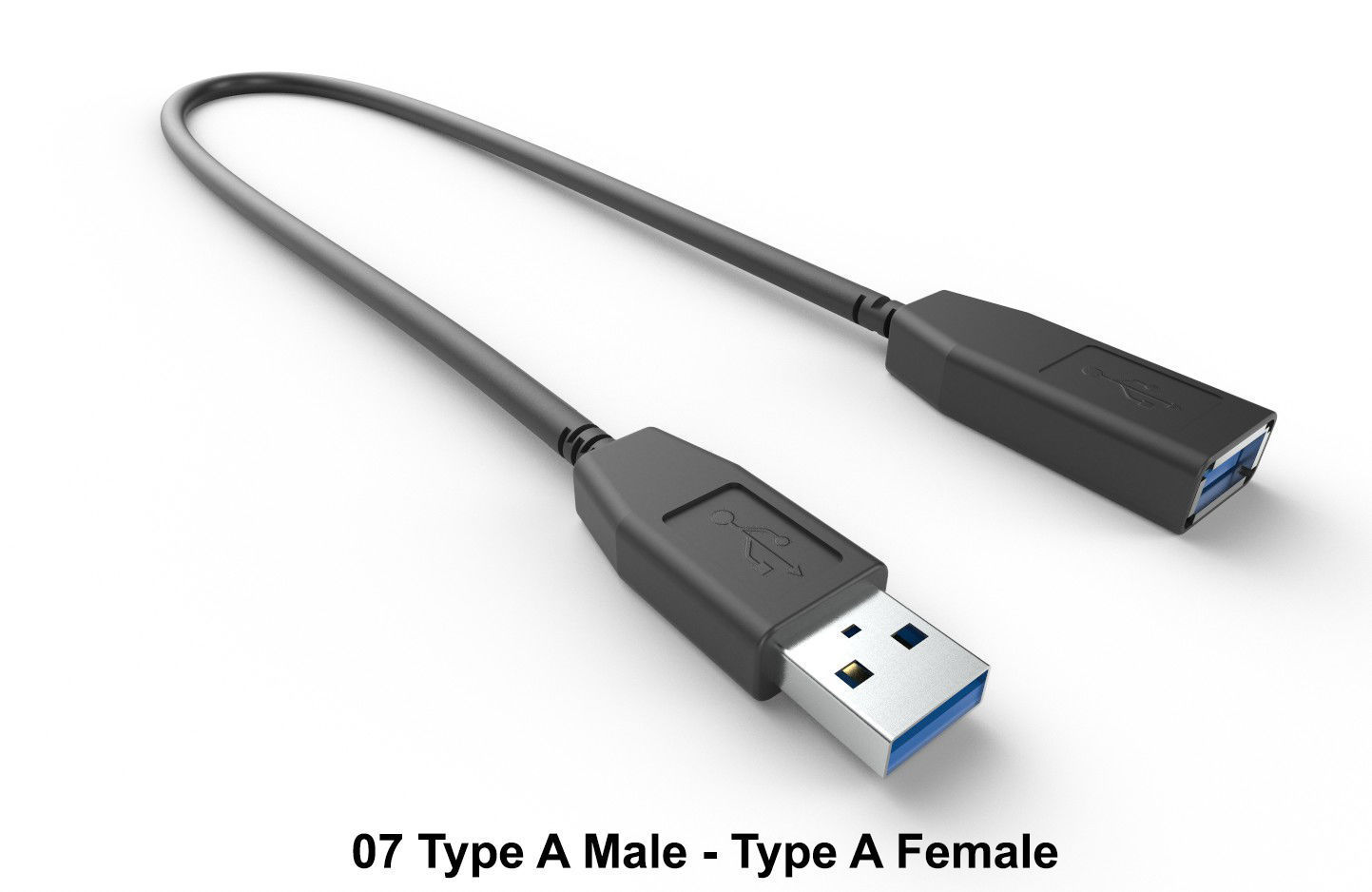 3D model USB Cable M7 VR / AR / low-poly | CGTrader