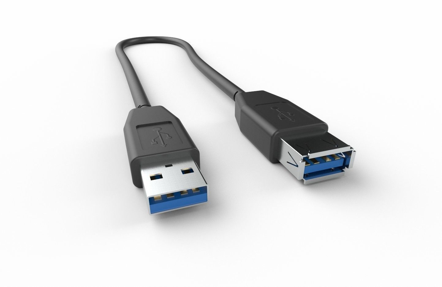 3D model USB Cable M8 VR / AR / low-poly | CGTrader