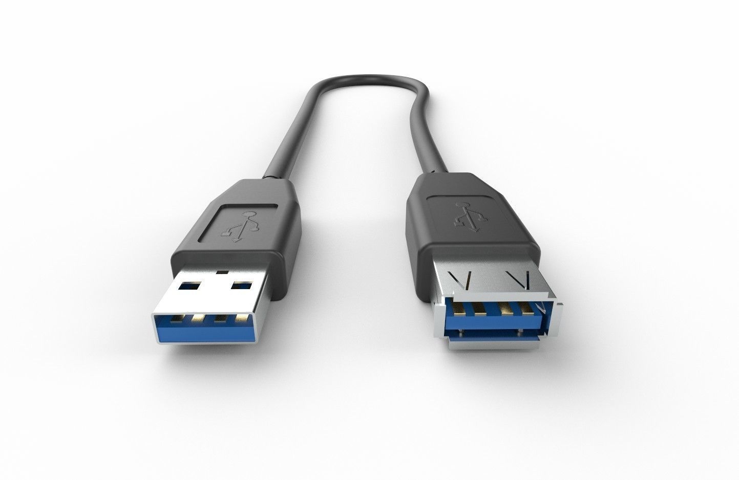 3D model USB Cable M8 VR / AR / low-poly | CGTrader