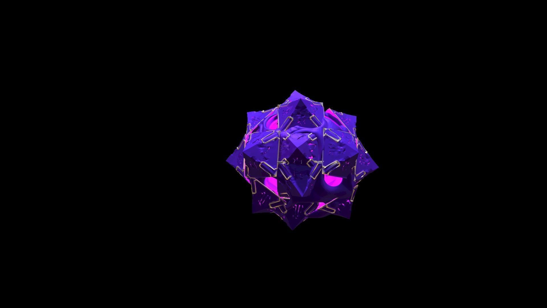 Corrupted Hex Core from Arcane 3D model 3D printable | CGTrader