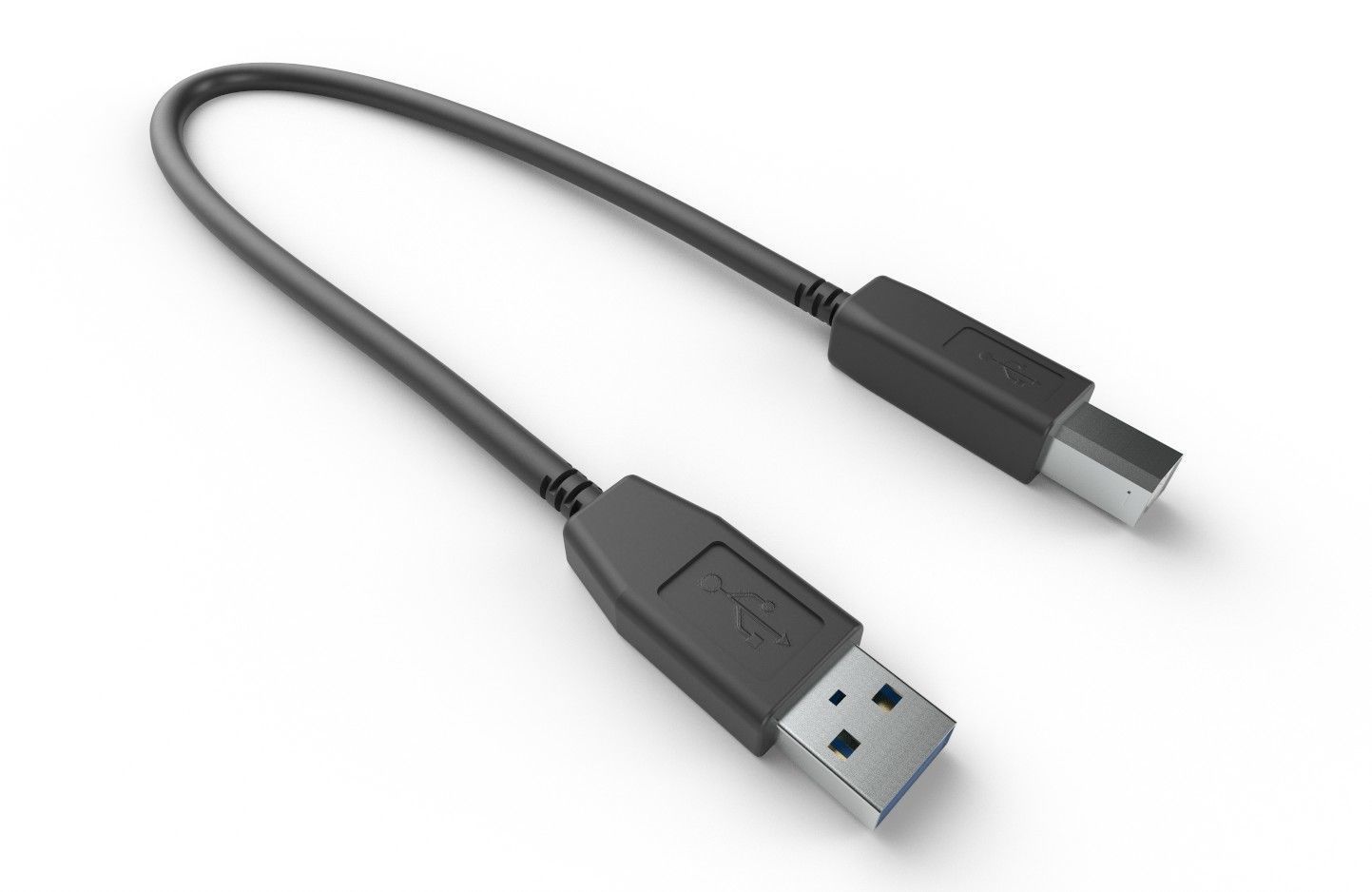 3D model USB Cable M10 - With STL VR / AR / low-poly | CGTrader