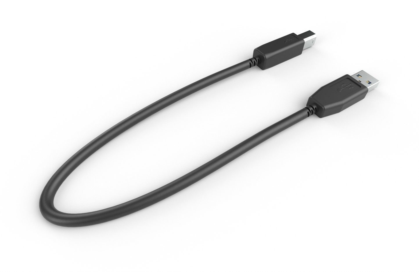 3D model USB Cable M10 - With STL VR / AR / low-poly | CGTrader