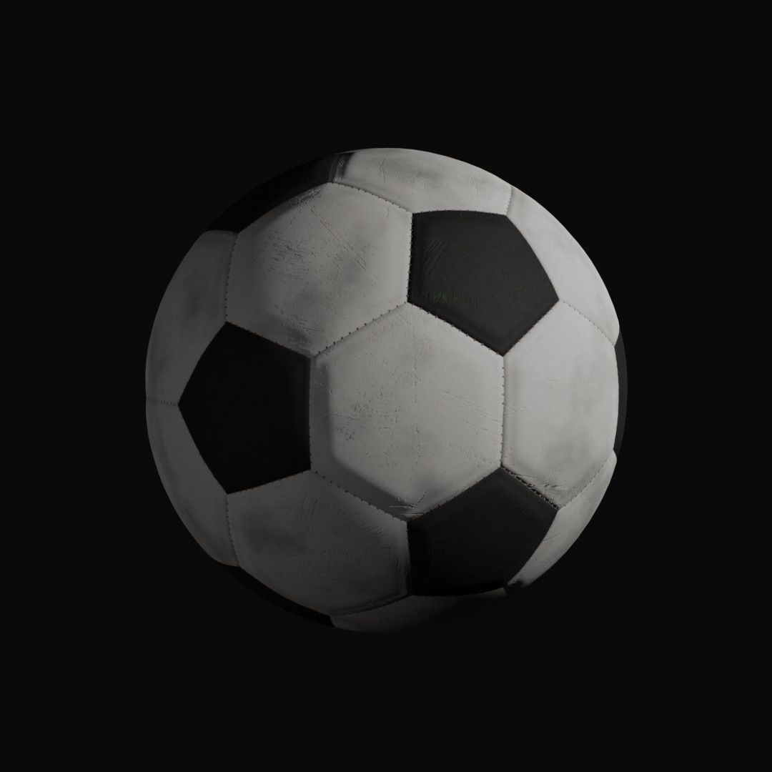 3D model Low-poly soccer ball VR / AR / low-poly | CGTrader