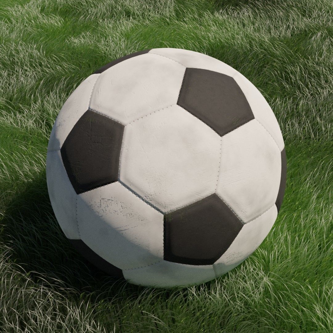 3D model Low-poly soccer ball VR / AR / low-poly | CGTrader