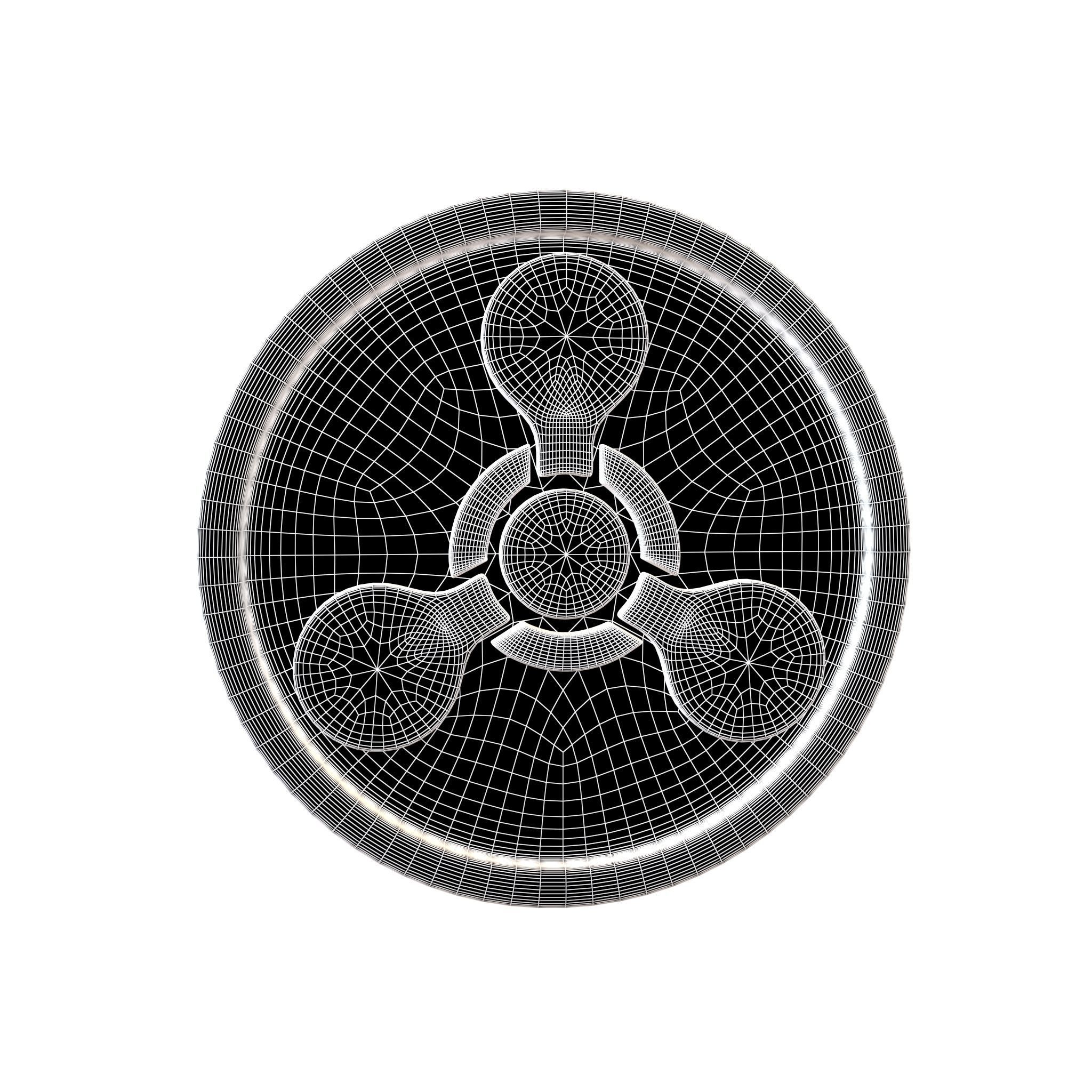 3D model Chemical Weapon Symbol v1 001 VR / AR / low-poly | CGTrader