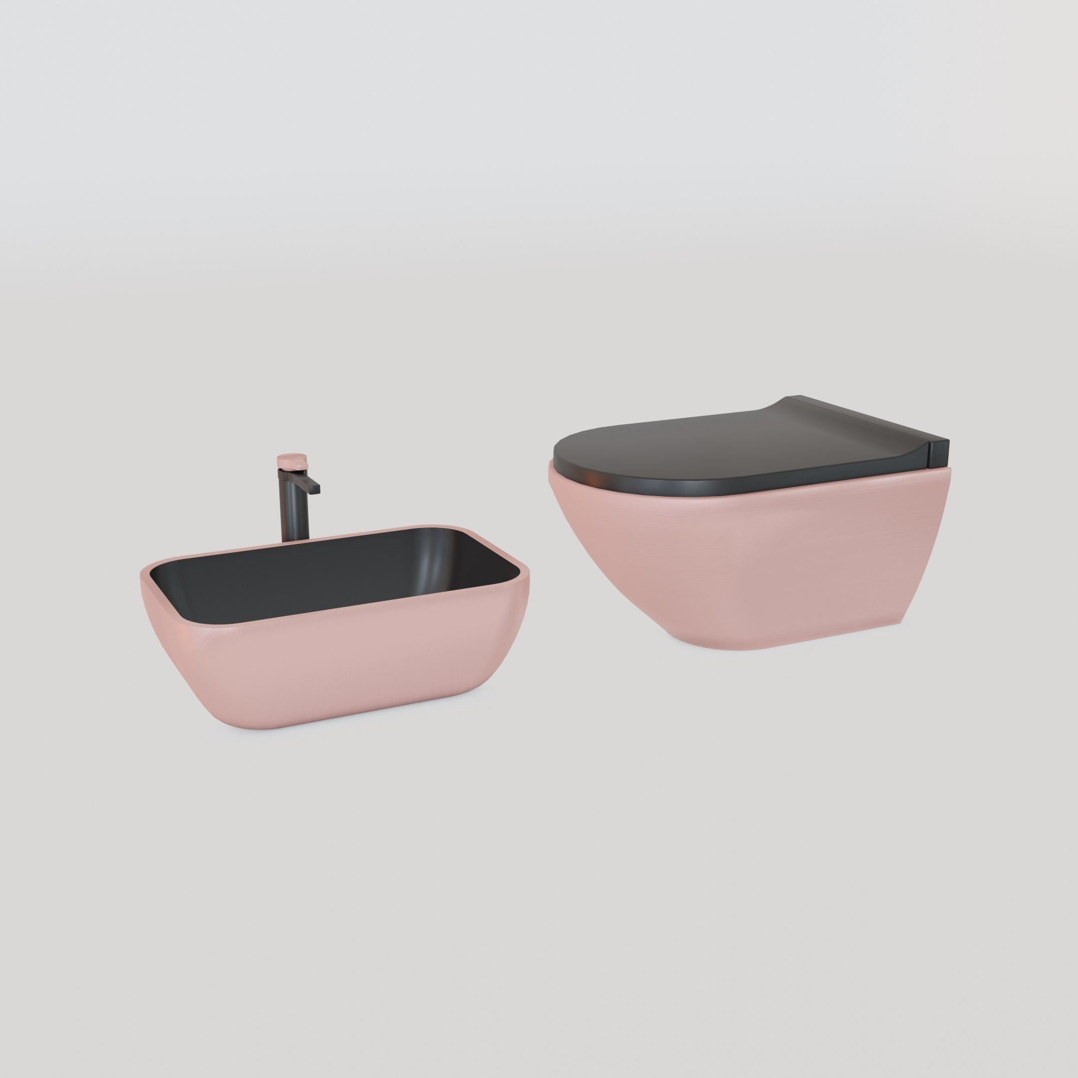 3D model Bathroom Object VR / AR / low-poly | CGTrader