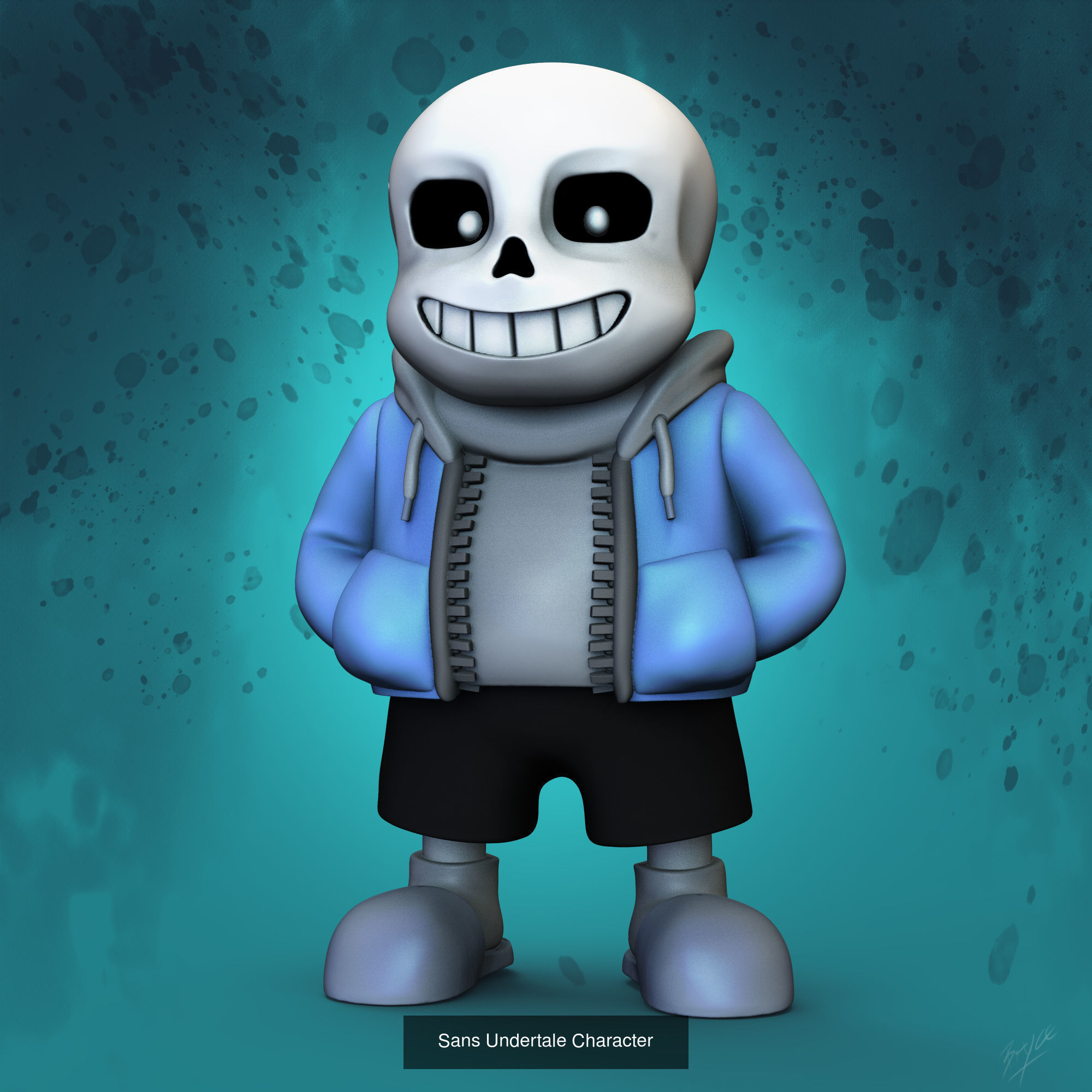 Undertale Characters 3D Printable Models 3D Model Collection | CGTrader