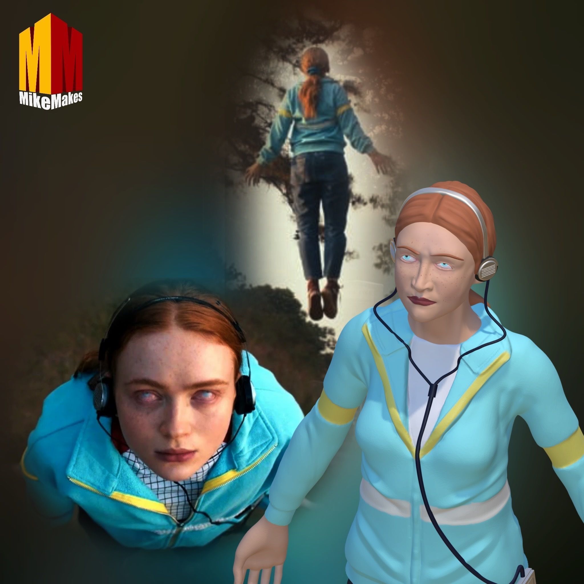 Vecna Curse Max Stranger Things Season 4 Diorama 3D model 3D printable ...