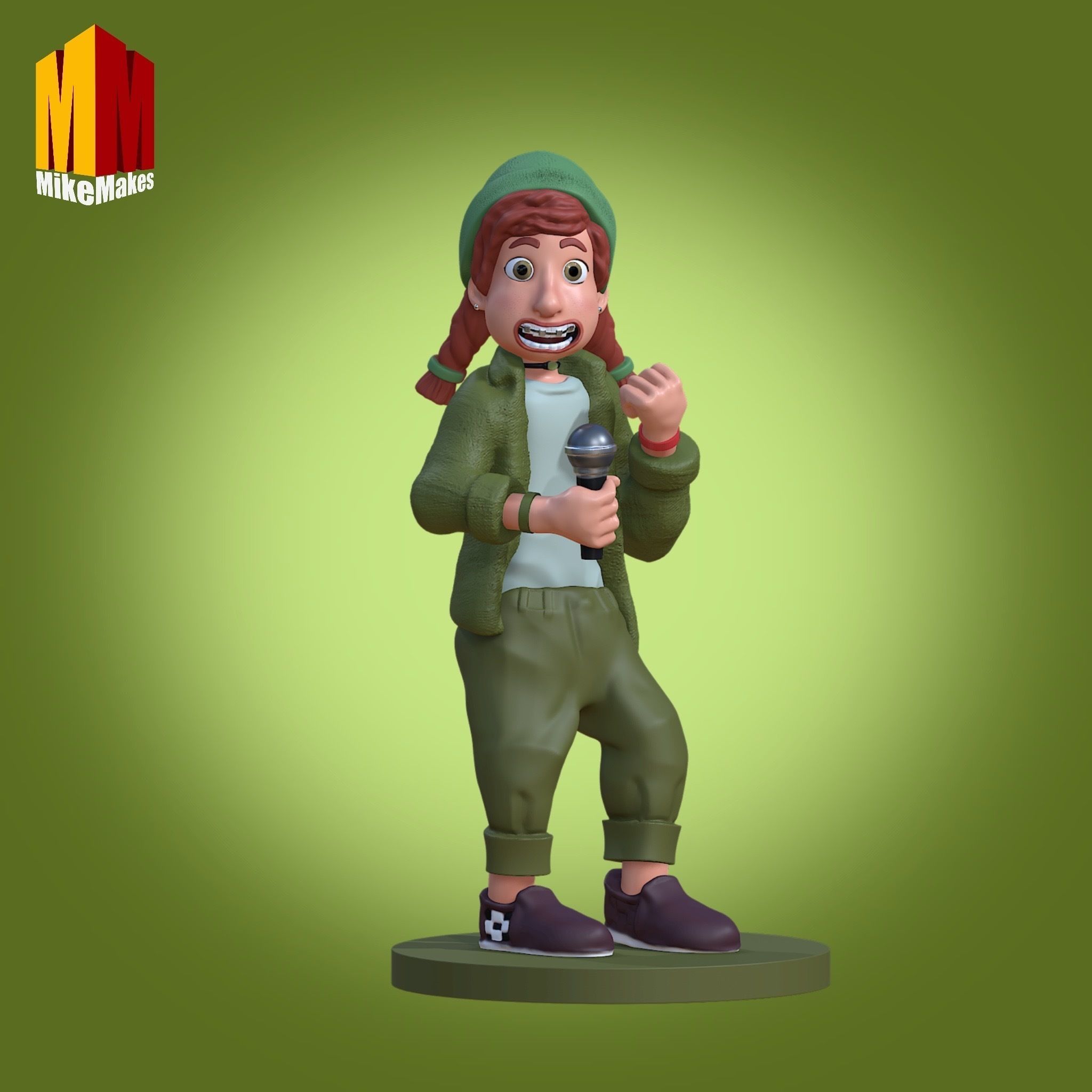 Turning Red Miriam Figurine 3D model 3D printable | CGTrader