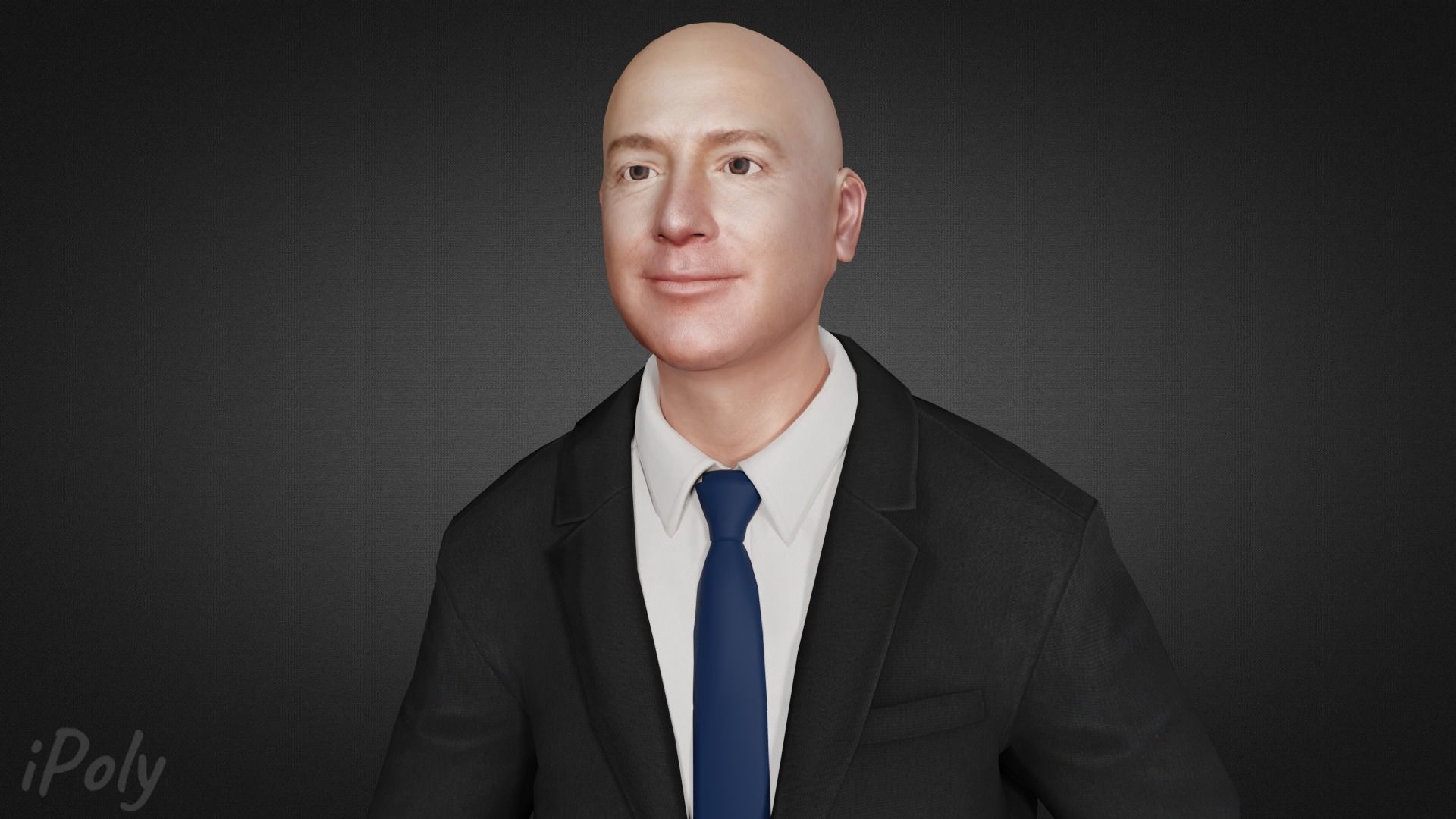 3D model Jeff Bezos 3D Character VR / AR / low-poly | CGTrader