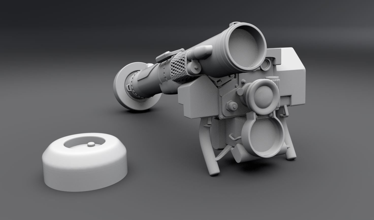 Javelin Scale model 3D model 3D printable | CGTrader