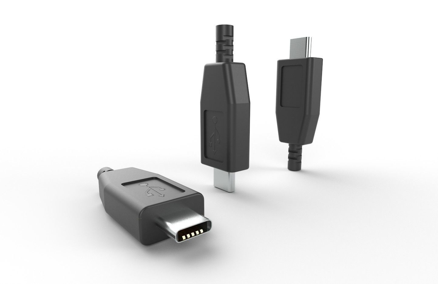 3D model USB M15 Type C Male VR / AR / low-poly | CGTrader