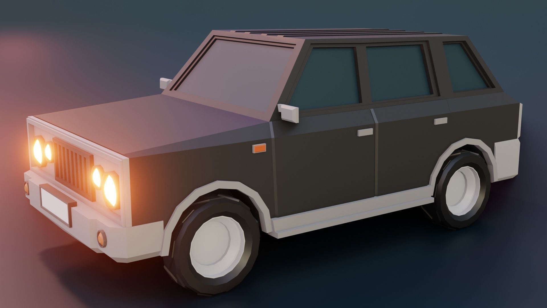 3D model Low Poly Cars Mega Pack Vol 2-10 lowpoly low-poly VR / AR / low-poly | CGTrader