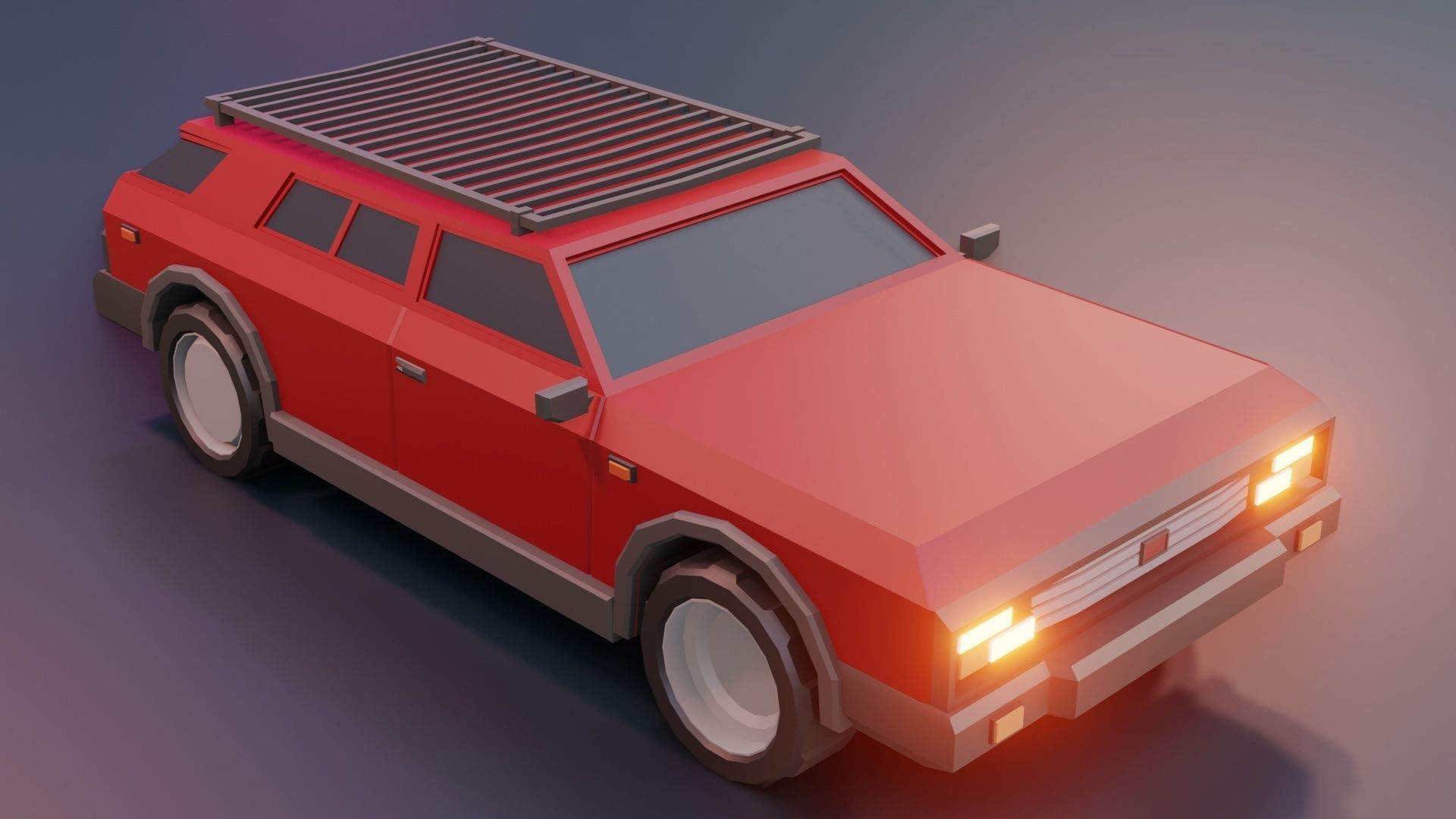 3D model Low Poly Cars Mega Pack Vol 2-10 lowpoly low-poly VR / AR / low-poly | CGTrader