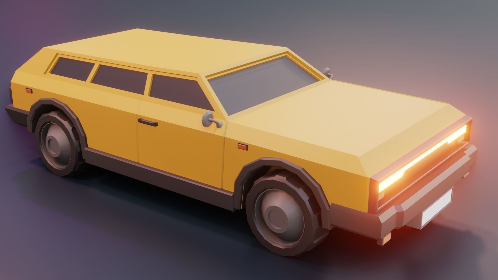 3D model Low Poly Cars Mega Pack Vol 2-10 lowpoly low-poly VR / AR / low-poly | CGTrader