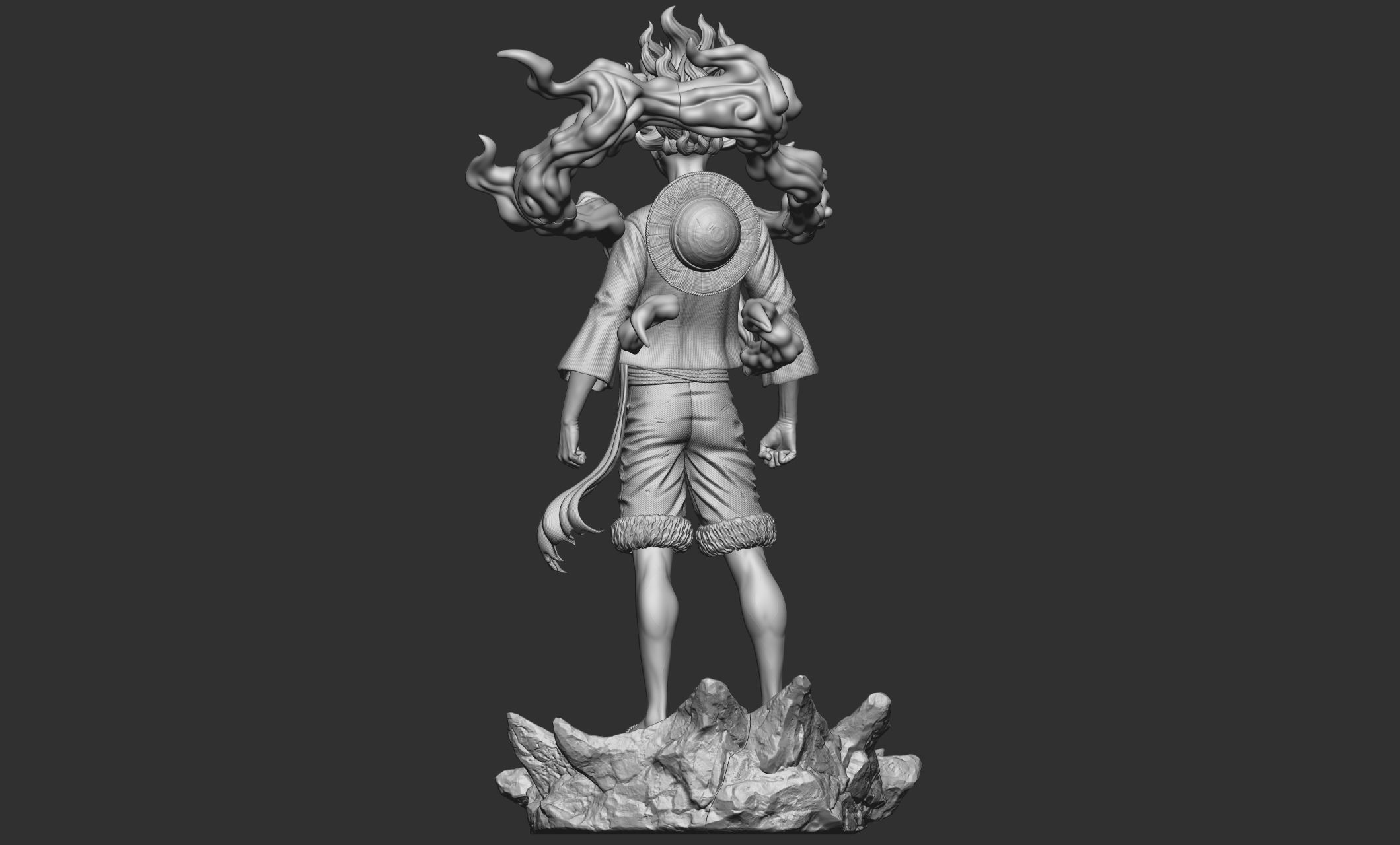 Luffy Gear 5 3D Print Model 3D model 3D printable | CGTrader