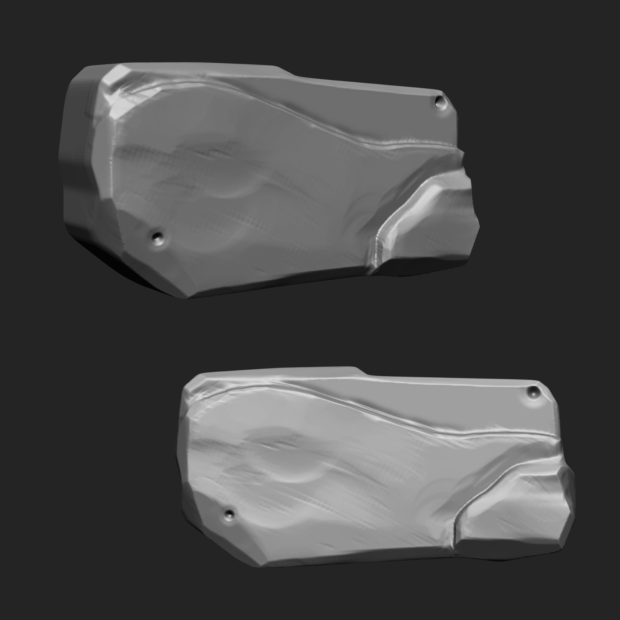 STYLIZED STONE MEGA PACK 4 IN ONE - 122 BRUSHES 3D model | CGTrader