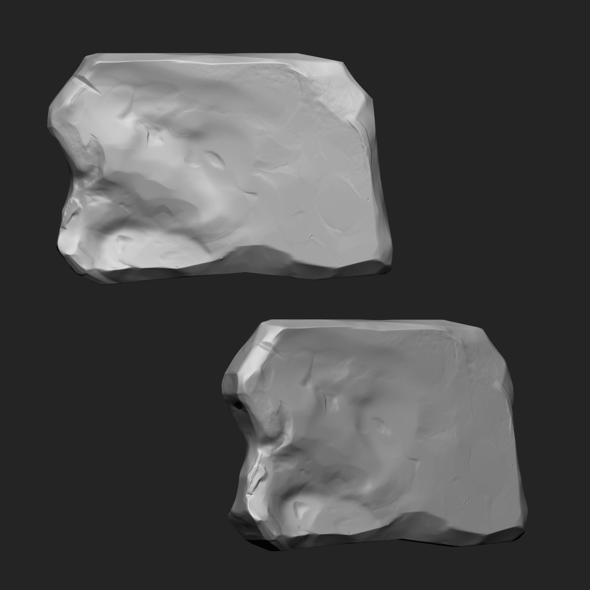 STYLIZED STONE MEGA PACK 4 IN ONE - 122 BRUSHES 3D model | CGTrader