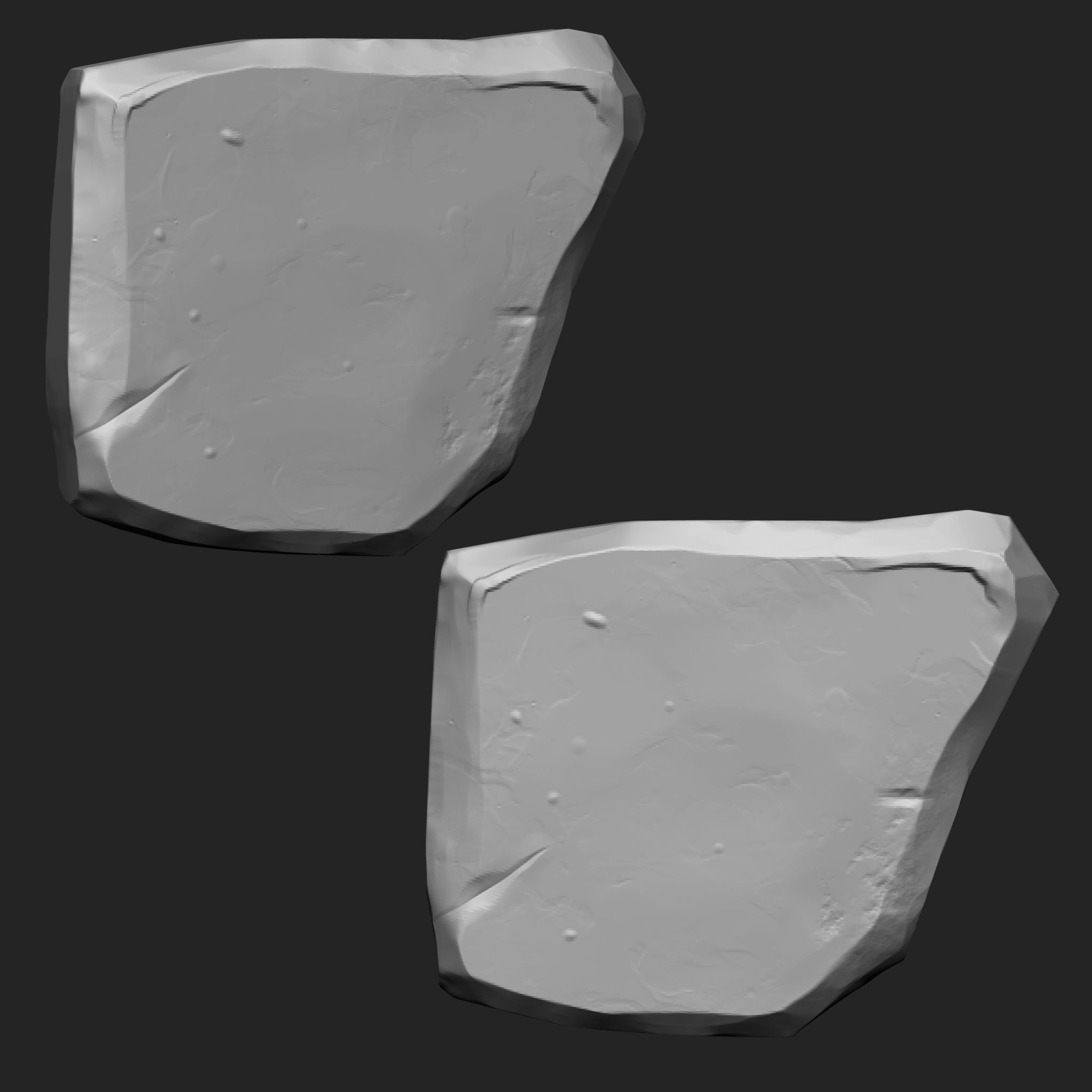 STYLIZED STONE MEGA PACK 4 IN ONE - 122 BRUSHES 3D model | CGTrader