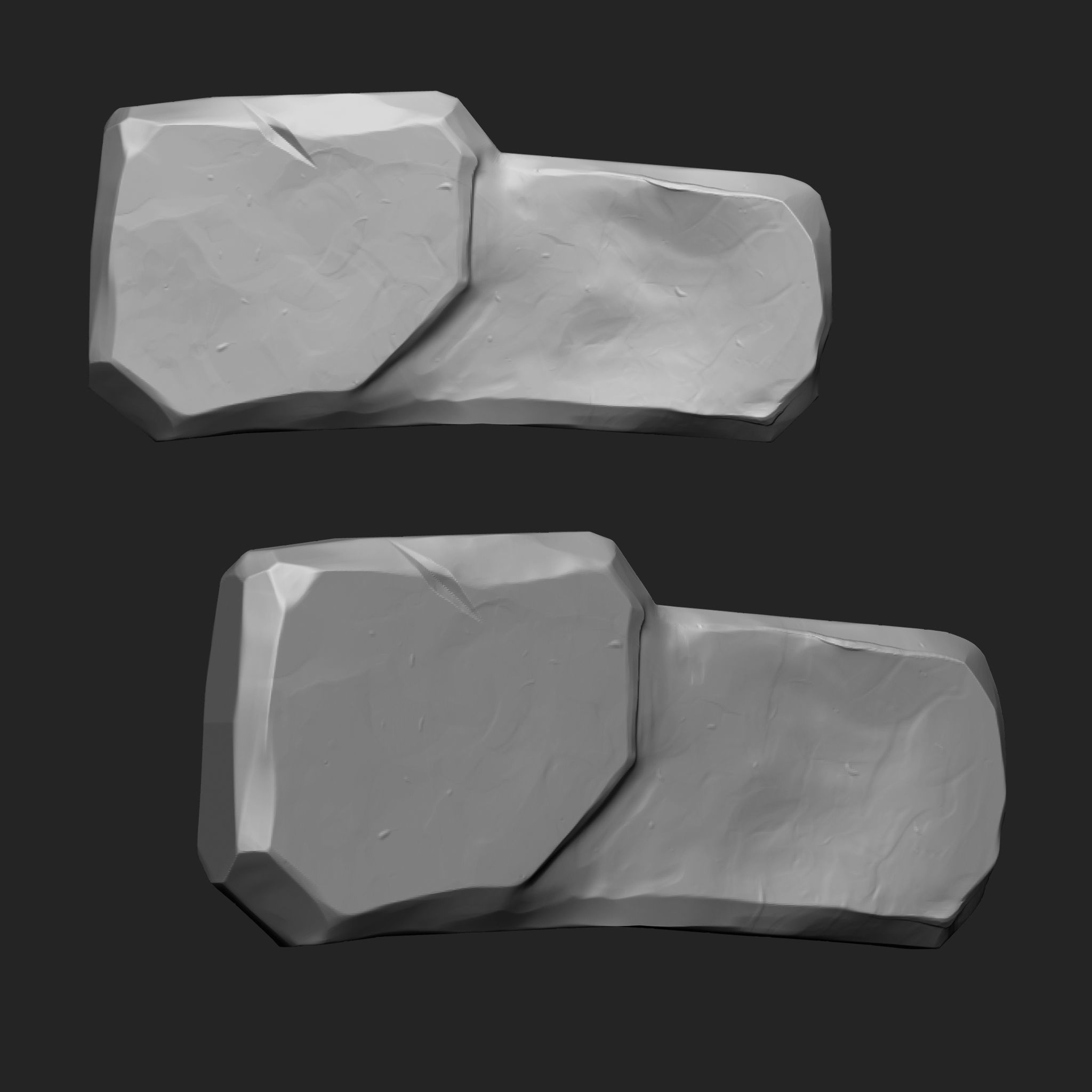 STYLIZED STONE MEGA PACK 4 IN ONE - 122 BRUSHES 3D model | CGTrader