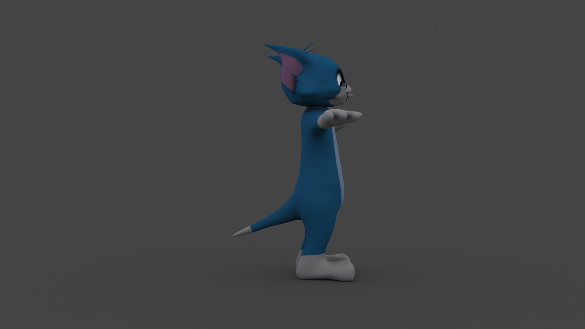TOMZ-002 Tom Cat 3D model rigged | CGTrader