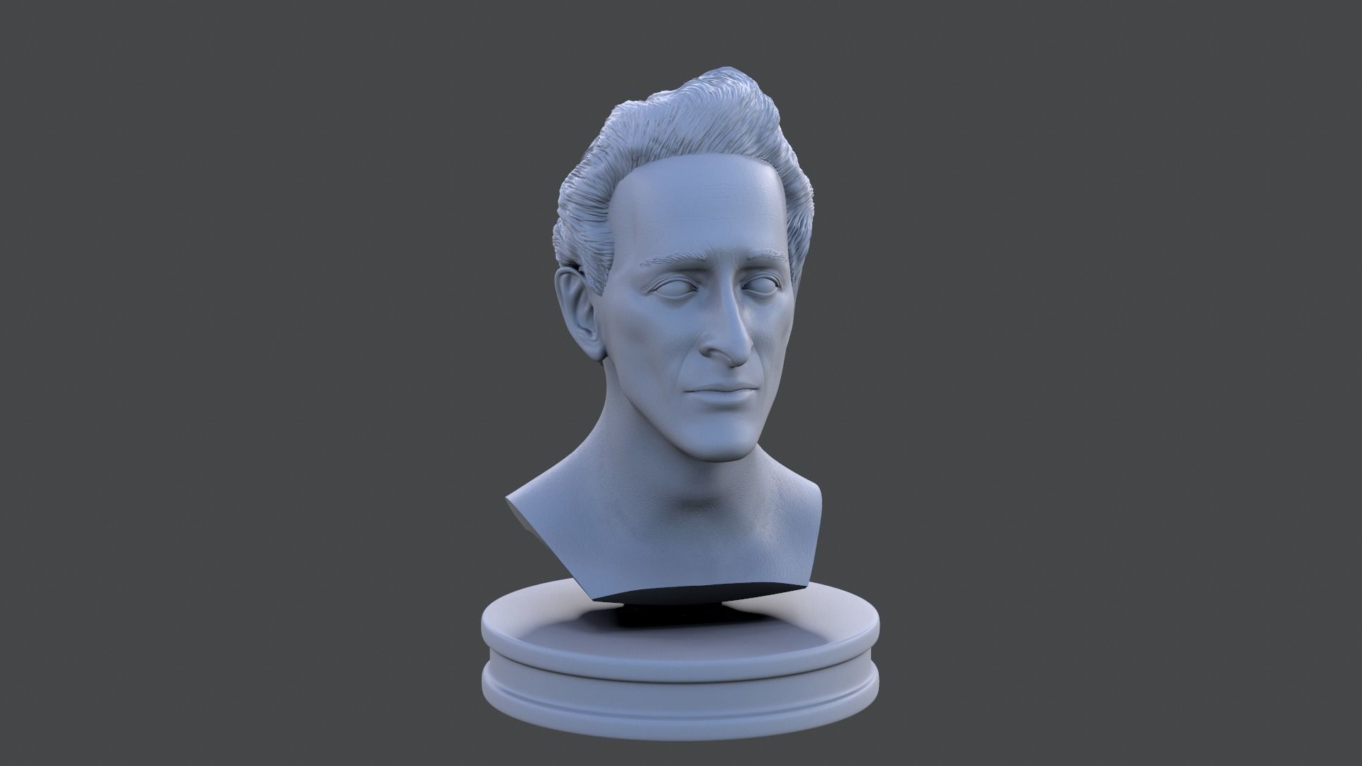Adrien Brody 3D model 3D printable | CGTrader